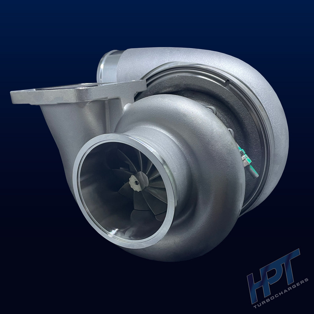 HPT Turbochargers F3 Series Billet Dual Ball Bearing 7675 Turbocharger ...