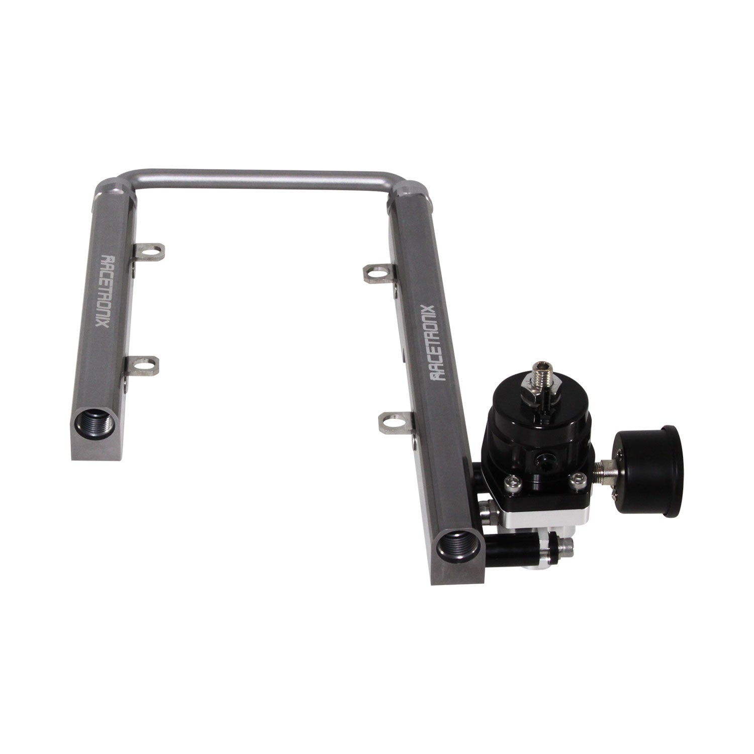 Racetronix High Flow Fuel Rails for 1986-87 - Factory Style Regulator ...