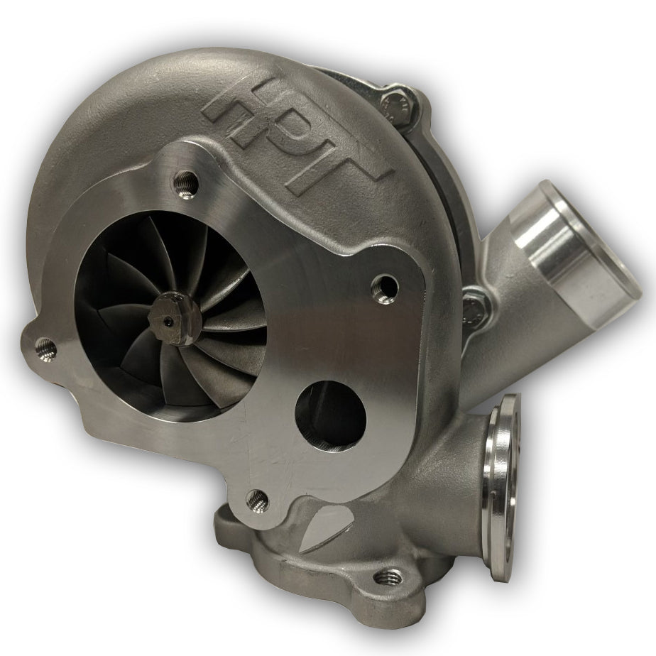 HPT Turbochargers F2 Series Billet Dual Ball Bearing 5862 w/ Stainless ...