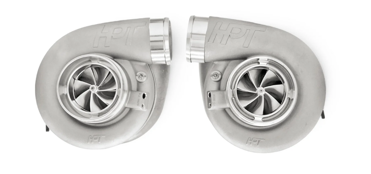 HPT F3 7675 V-Band Mirror Image Turbocharger Kit – Full Throttle Speed