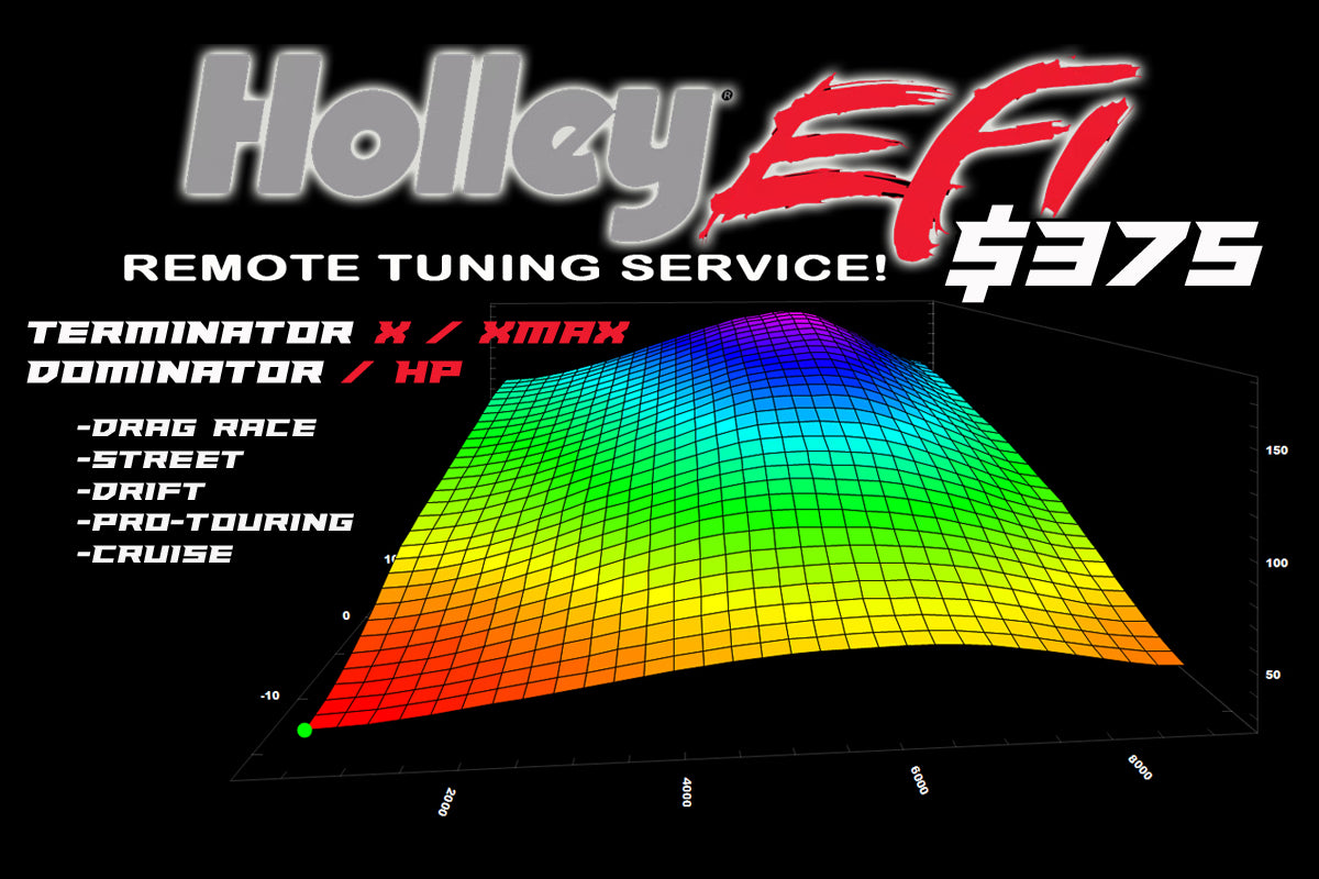 Holley EFI Remote Tuning Service for Dominator, HP & Terminator X/MAX ...
