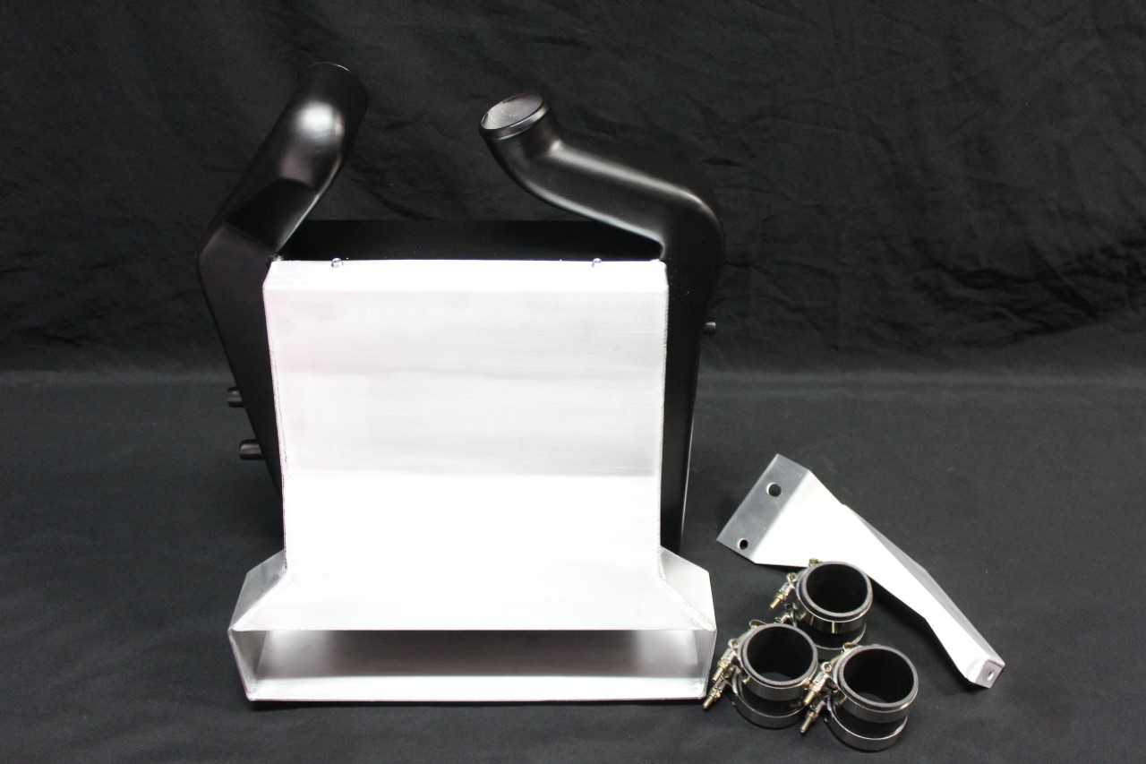 GN1 Performance Stock Location Stretch Polished Intercooler for 1986-87 ...