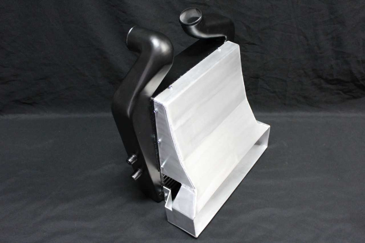 GN1 Performance Stock Location Stretch Polished Intercooler for 1986-87 ...