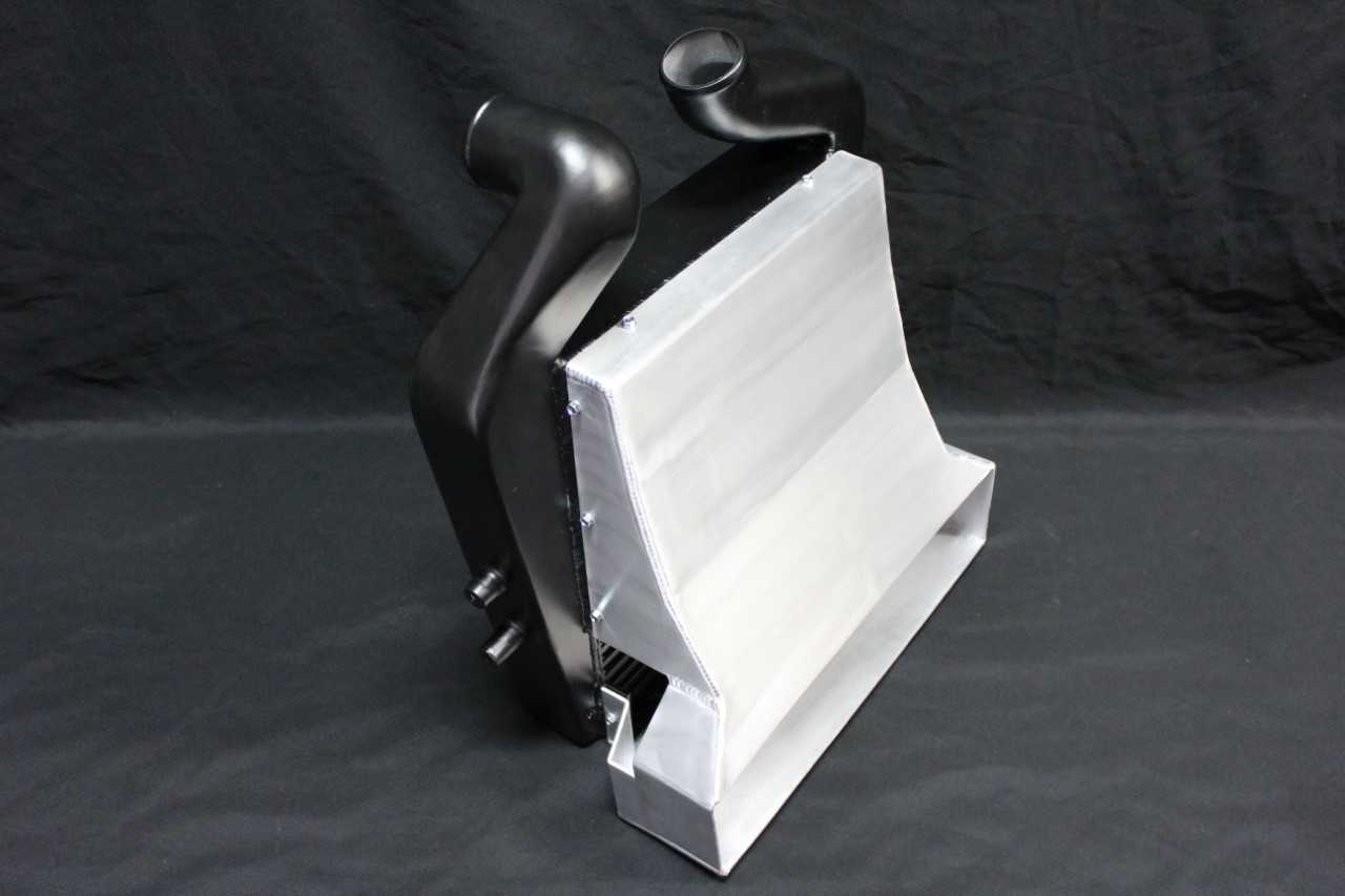 GN1 Performance Stock Location Stretch Polished Intercooler for 1986-87 ...