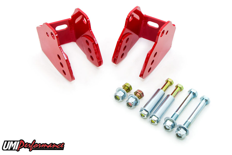1978-1988 GM G-Body Rear Lower Control Arm Relocation Brackets, Bolt I ...