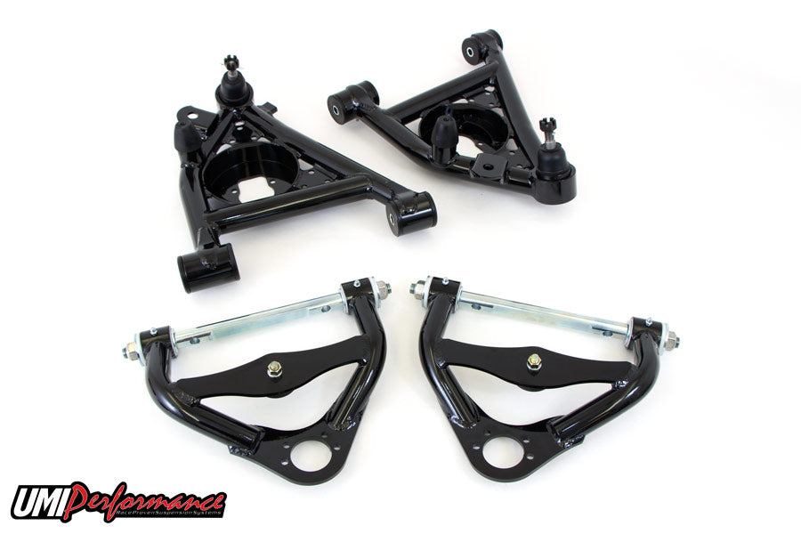 78-88 GM G-Body Upper & Lower Front A-Arm Kit, No Upper Ball Joints ...