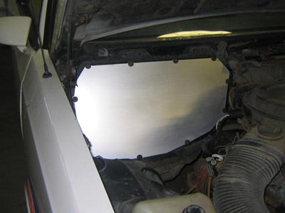 1978 - 1987 GM G-Body AC-Heater Box Delete Panel – Full Throttle Speed