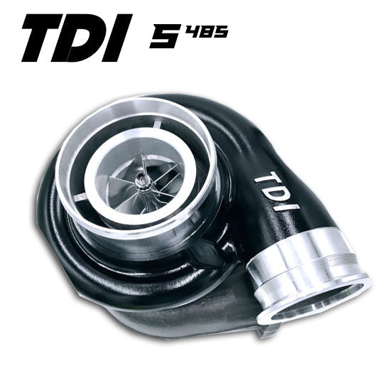 TDI BILLET S485 V2 104 TW TURBOCHARGER W/ 1.32 A/R T6 EXHAUST HOUSING ...