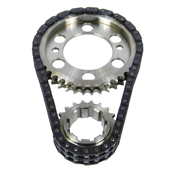 Rollmaster Gold Series Double Roller Timing Chain & Gears, Billet Gear ...