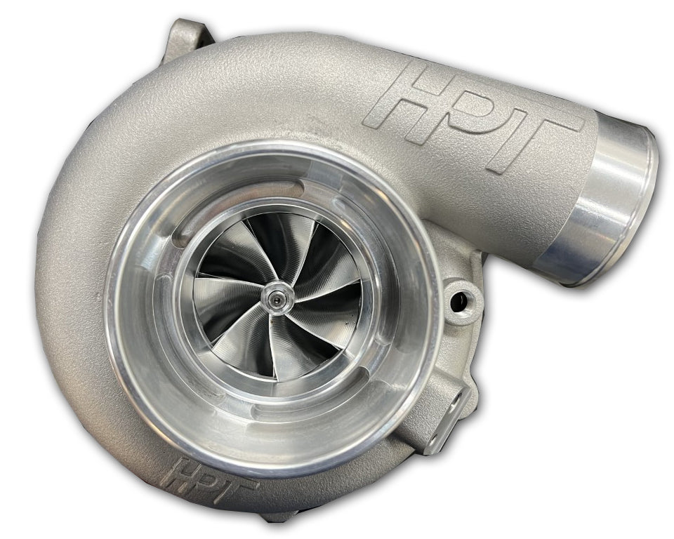 HPT Turbochargers F2 Series Billet Dual Ball Bearing 6466 Turbocharger ...