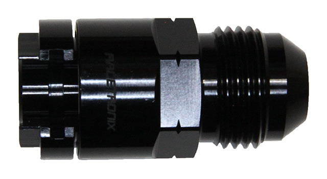Racetronix 3/8" Female Quick Disconnect to -8 AN Male Adapter, Black ...