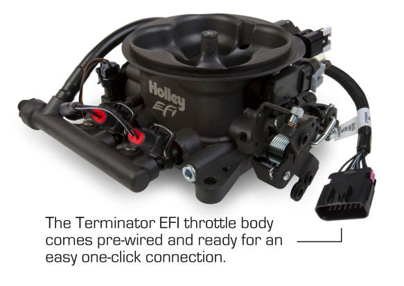 Terminator™ EFI 4bbl Throttle Body Fuel Injection System V8 4 bbl 950 ...