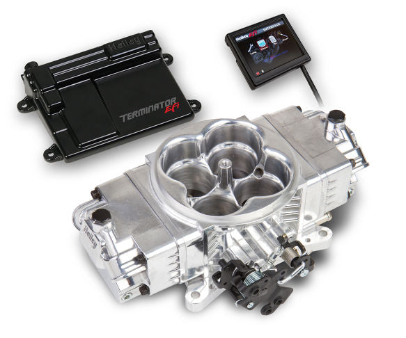 Terminator™ EFI 4bbl Throttle Body Fuel Injection Stealth & Complete F ...