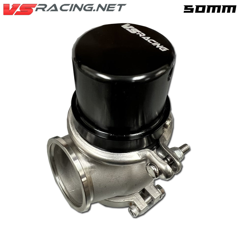 VS Racing GEN3 Piston Based 50mm V-Band Wastegate for CO2 Boost Contro ...